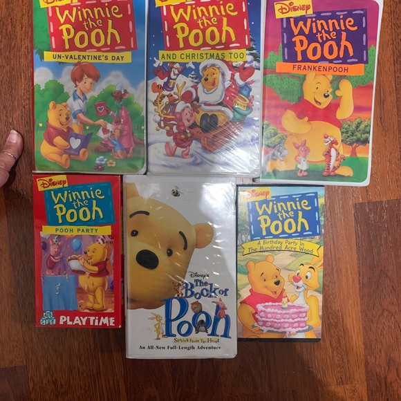 Disney | Other | Winnie The Pooh Vhs Movies Tapes | Poshmark